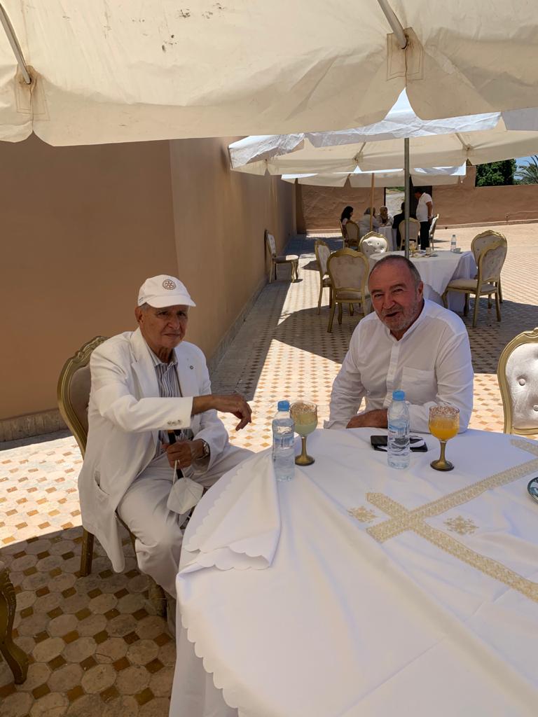 Une sortie pour les membres et leurs familles au golf de Benslimane ...